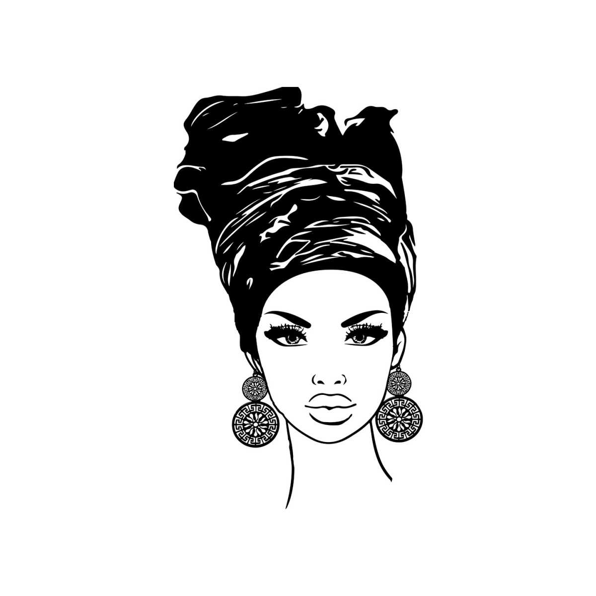 Black Woman Svg Melanin Svg Afro Girl Svg Black Girl Svg Inspire