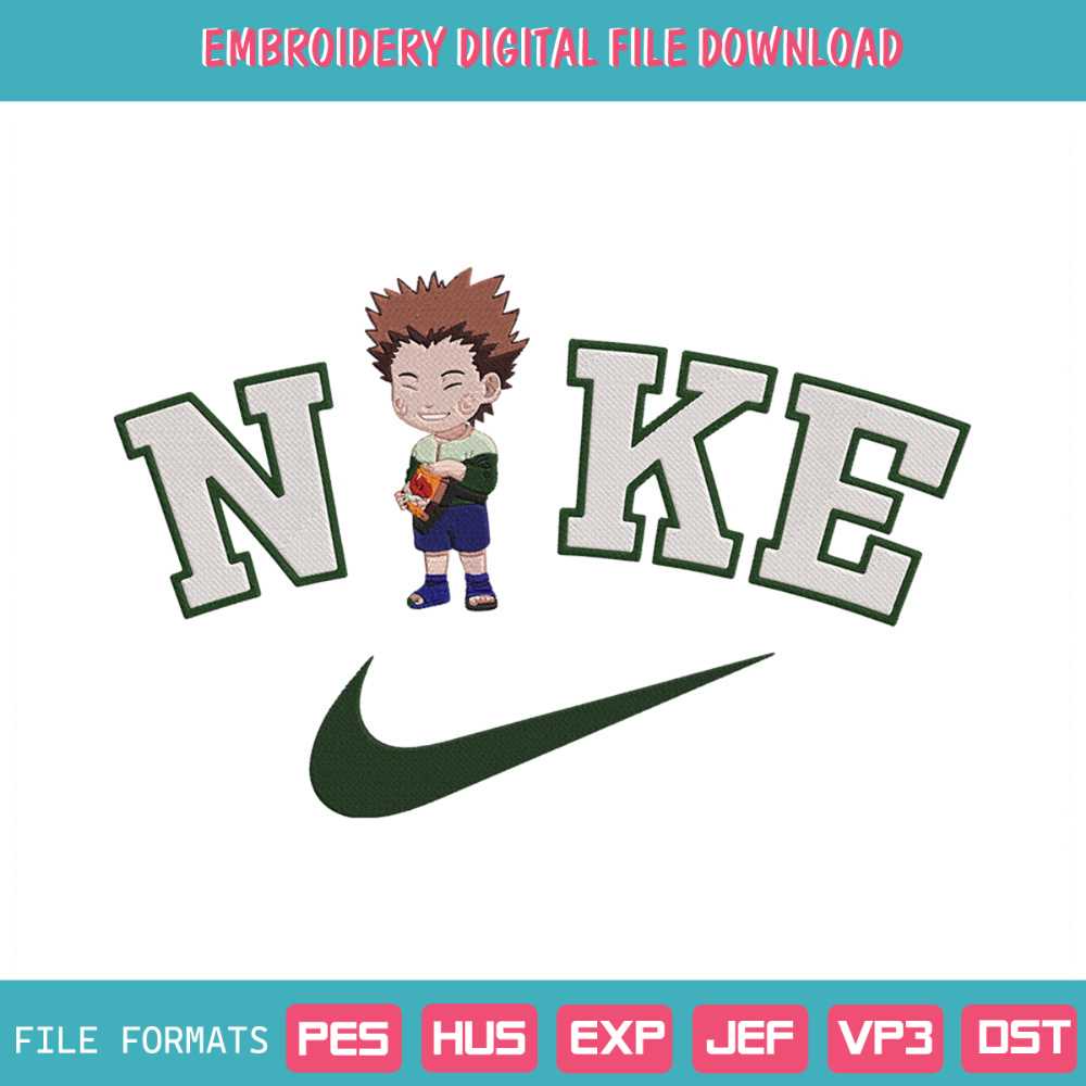 Nike Chibi Choji Embroidery Designs File Nike Machine Embroi | Inspire ...