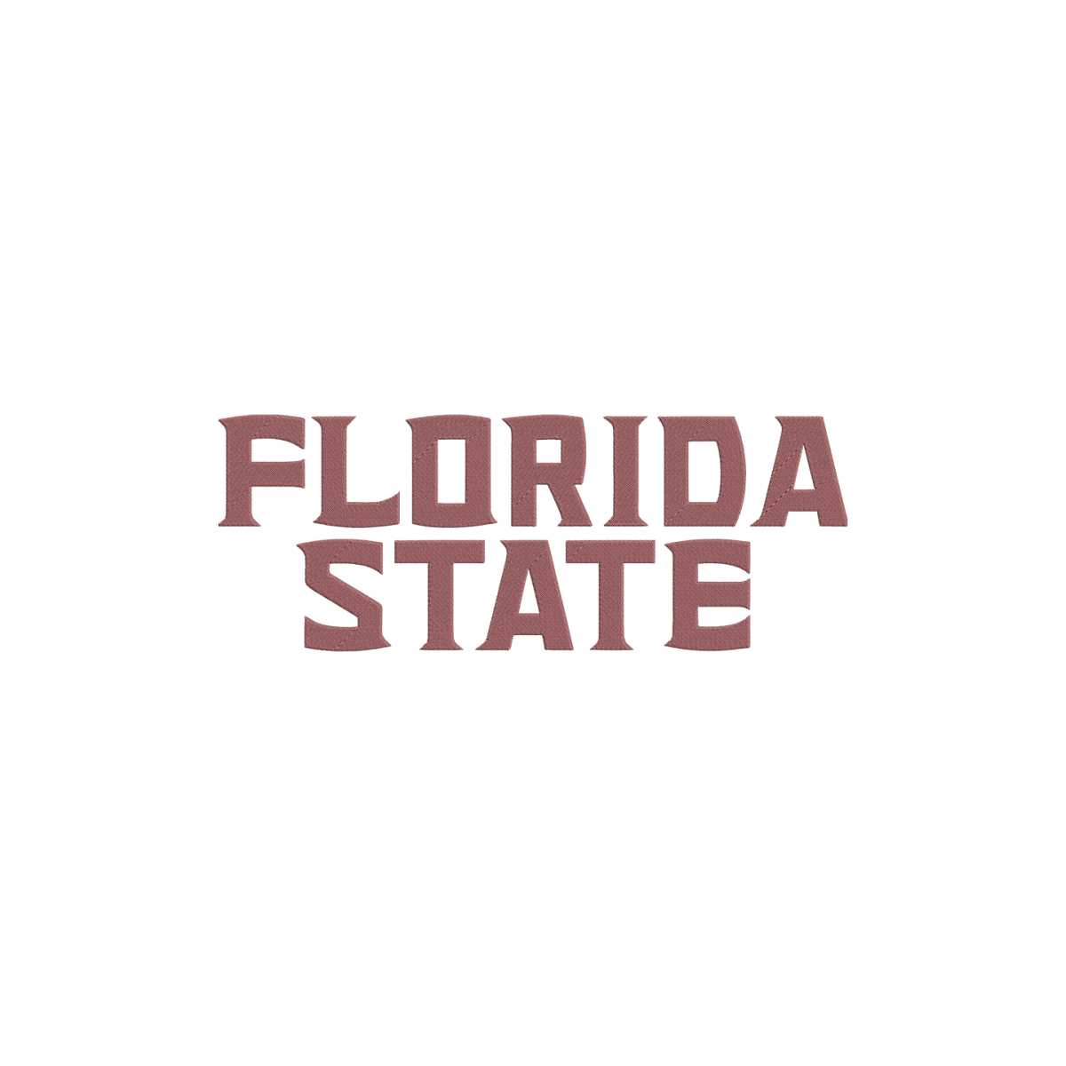 Florida State Wordmark Logo Machine Embroidery, Florida Stat - Inspire ...