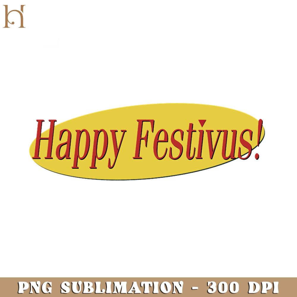 Happy Festivus PNG Download, Xmas PNG | Inspire Uplift