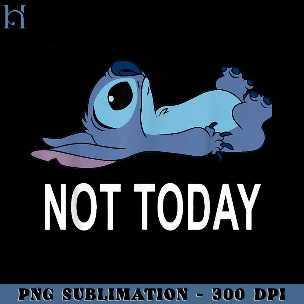 Lilo amp Stitch Not Today Stitch PNG Download, Xmas PNG | Inspire Uplift