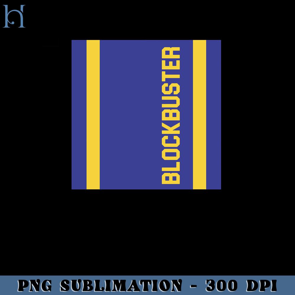 Blockbuster Video 90s VHS Rental Store Merchandise Blue Yell | Inspire ...