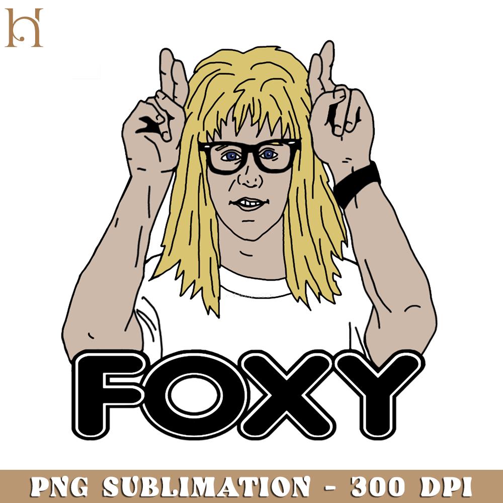 Foxy Garth Wayne's World Dana Carvey Funny Movie PNG | Inspire Uplift