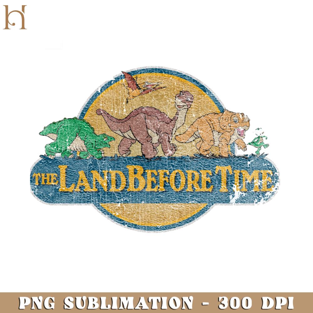 Funny Gifts The Land Before Time Retro Wave Funny Movie PNG | Inspire ...