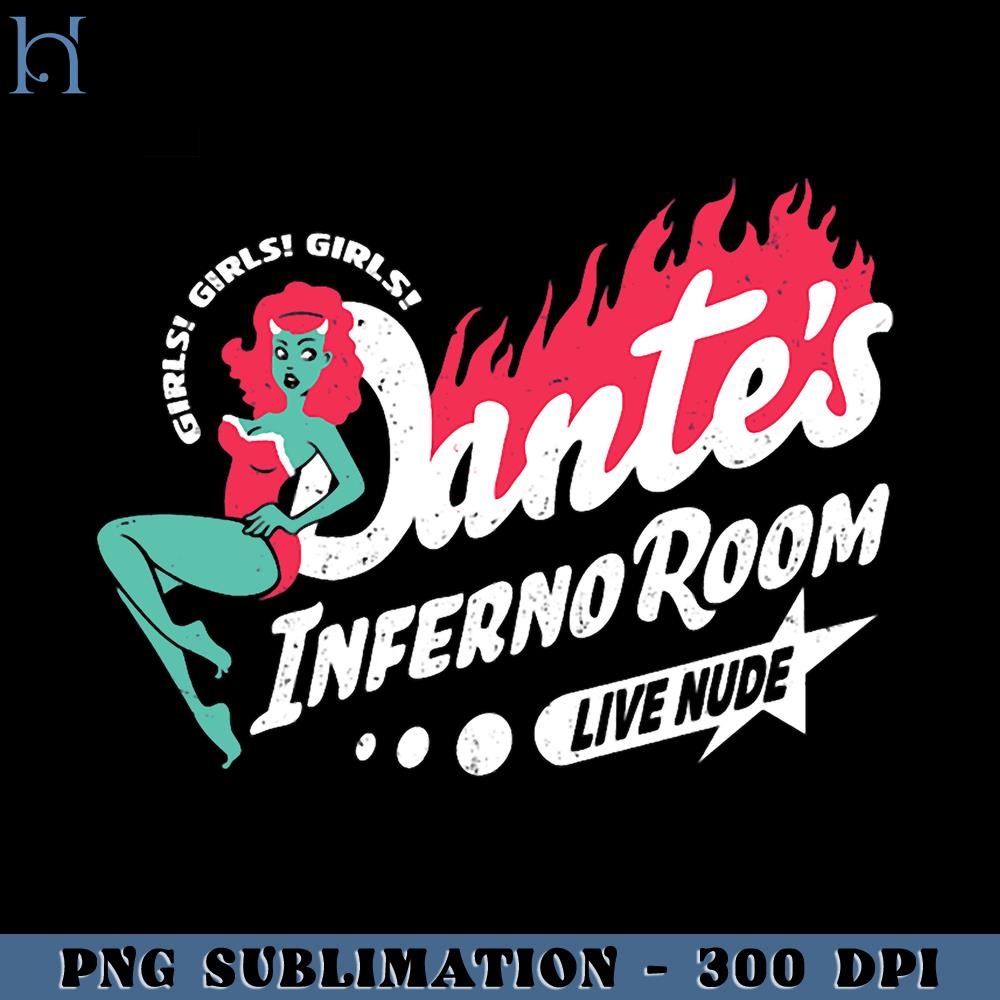 Dantes Inferno Room Funny Gifts Funny Movie PNG | Inspire Uplift