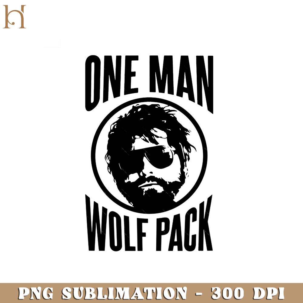 One Man Wolf Pack Funny Movie PNG | Inspire Uplift