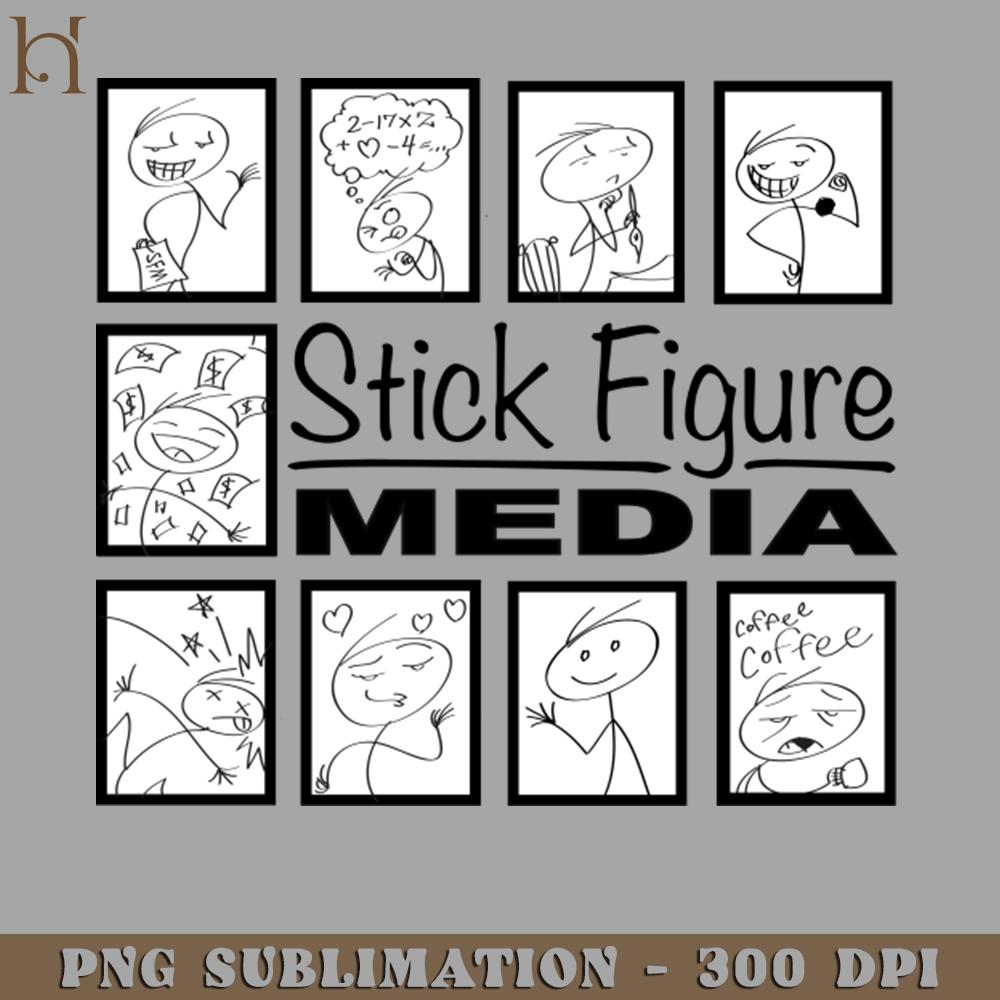 Stick Figure Media 1 PNG Download | Inspire Uplift