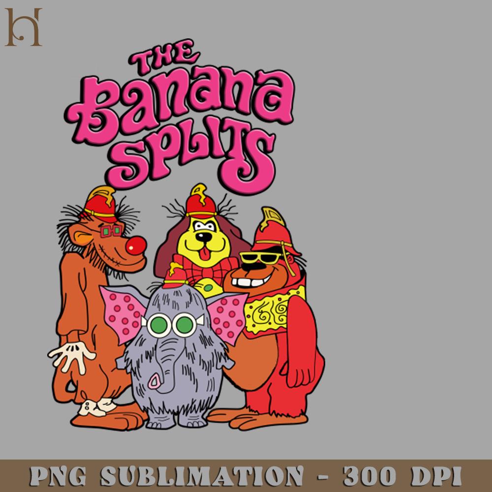The Banana Splits PNG Download | Inspire Uplift