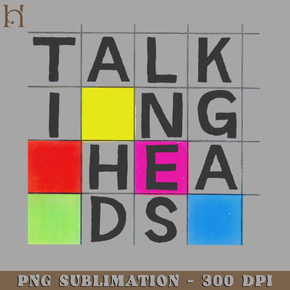 Talking Heads Retro Original Fan Art Design Digital Download | Inspire ...