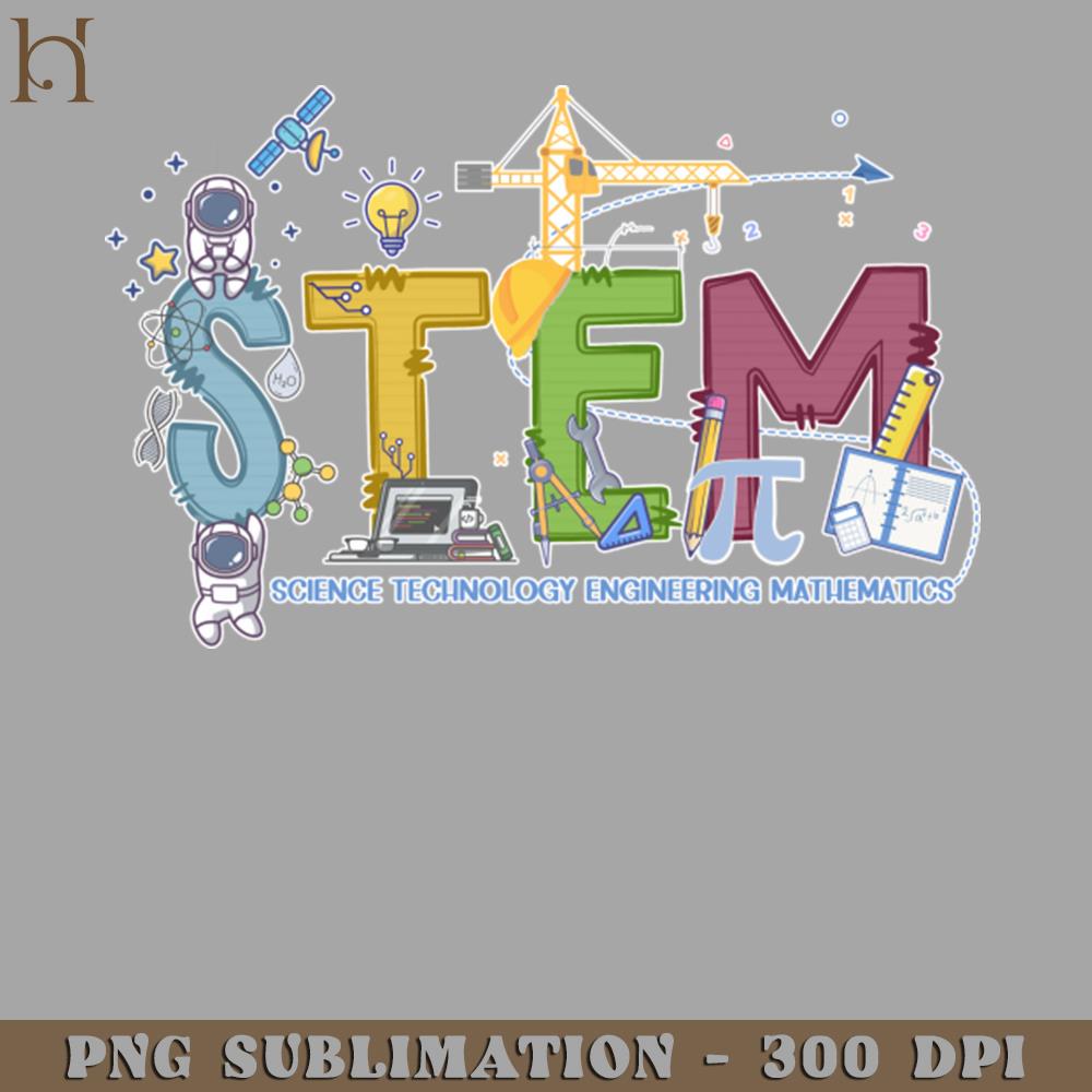 STEM Colors of Innovation PNG Download | Inspire Uplift