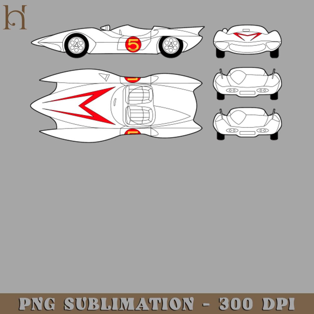 The Mach 5 PNG Download | Inspire Uplift