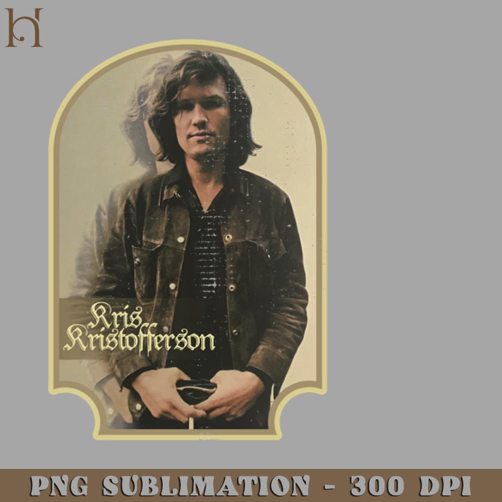 Vintage Kris Kristofferson PNG Download | Inspire Uplift