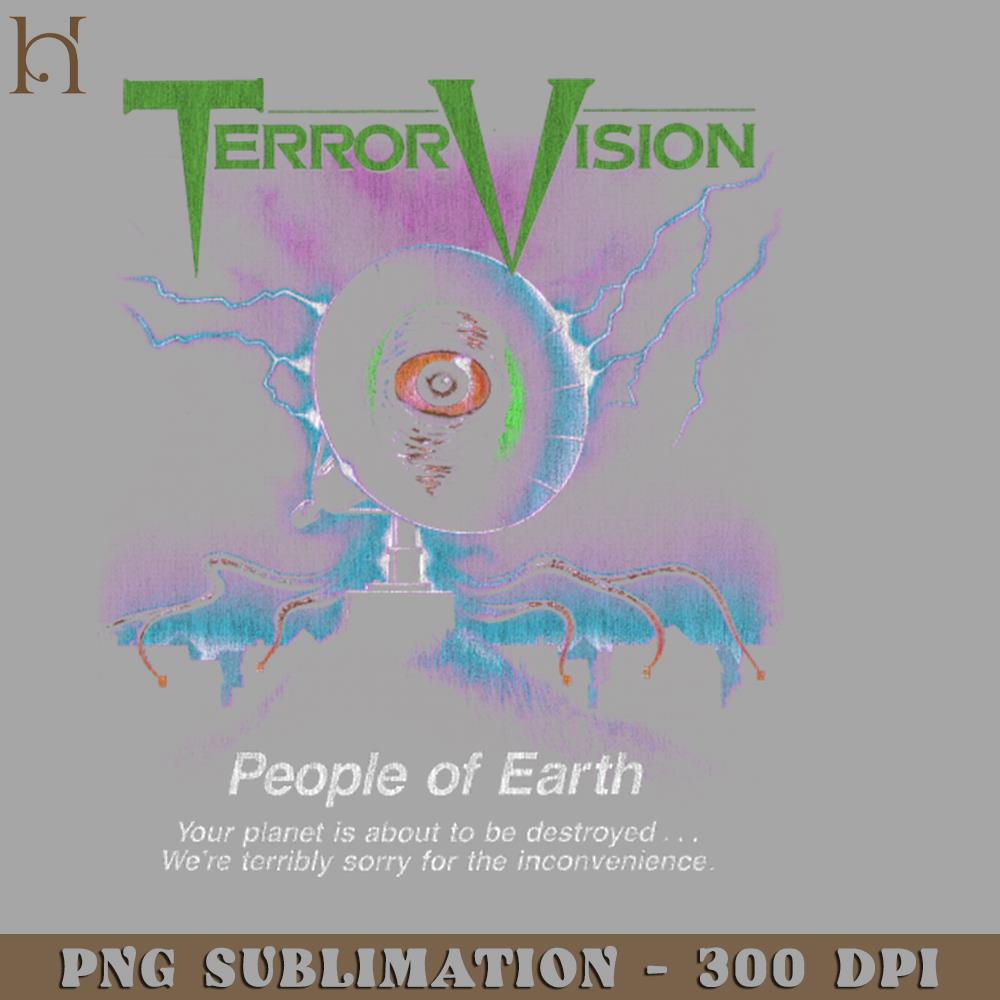 Terrorvision Sci Fi Horror Classic PNG Download | Inspire Uplift