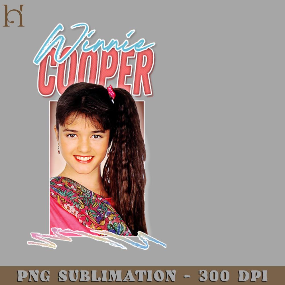 Winnie Cooper Retro Style 80s Aesthetic Design Digital Downl | Inspire ...