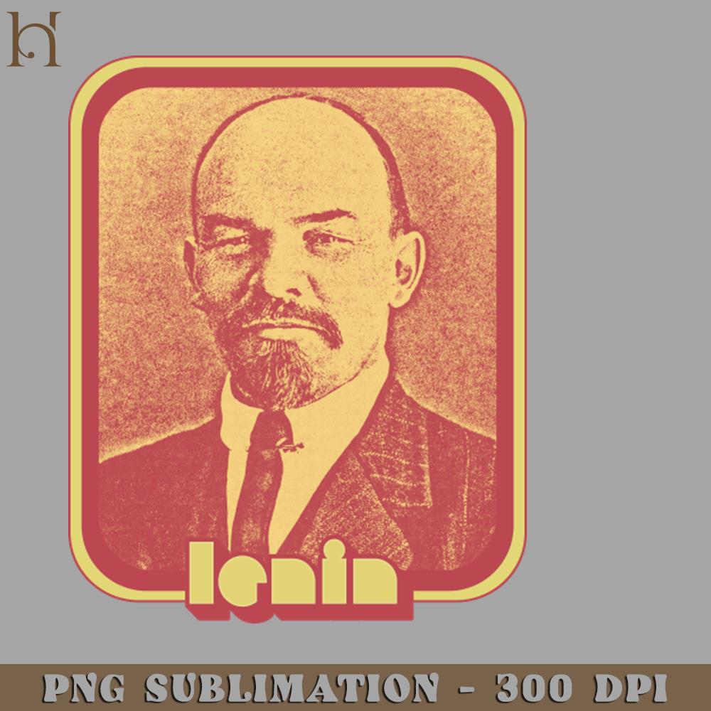 Vladimir Lenin Retro Aesthetic Fan Art Design Digital Downlo | Inspire ...