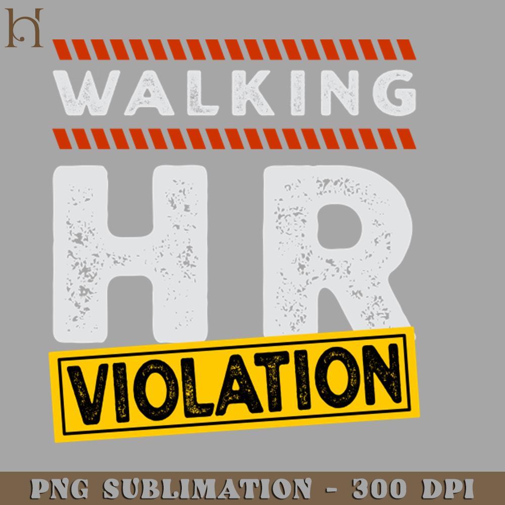 Walking HR Violation PNG Download | Inspire Uplift
