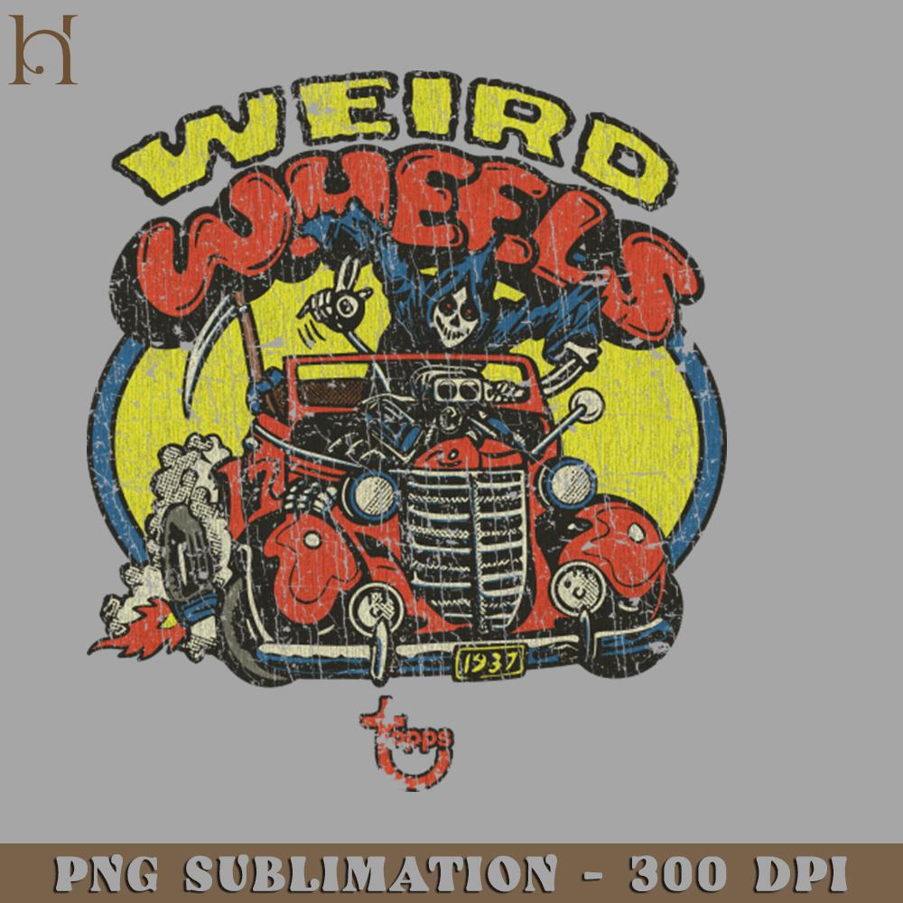 Weird Wheels Reaper 1980 PNG Download | Inspire Uplift