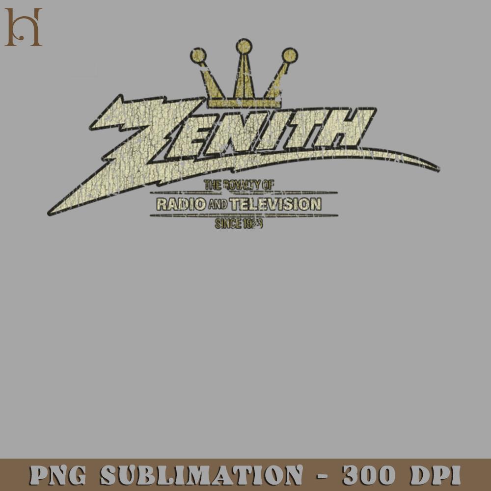 Zenith Royalty of Radio and Television 1923 PNG Download | Inspire Uplift