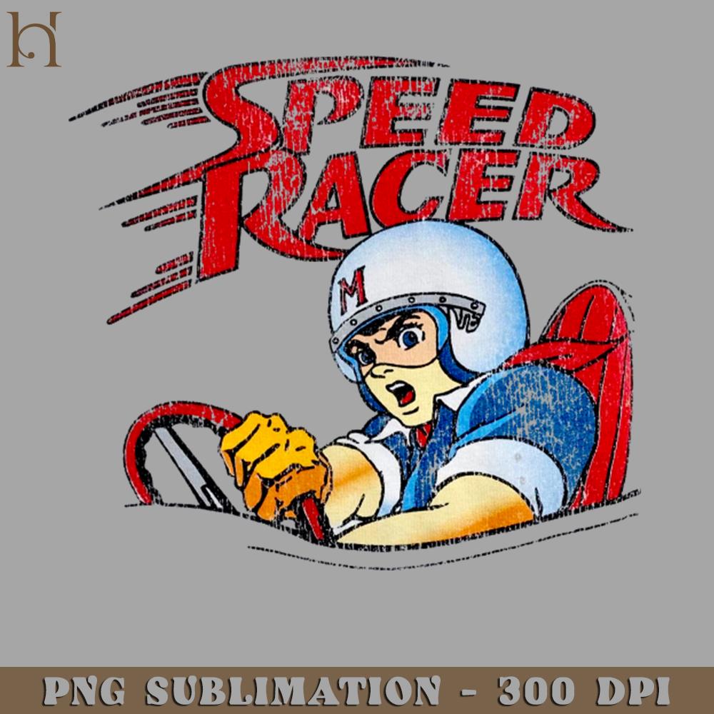 Vintage o Speed Racer o o 80s PNG Download | Inspire Uplift
