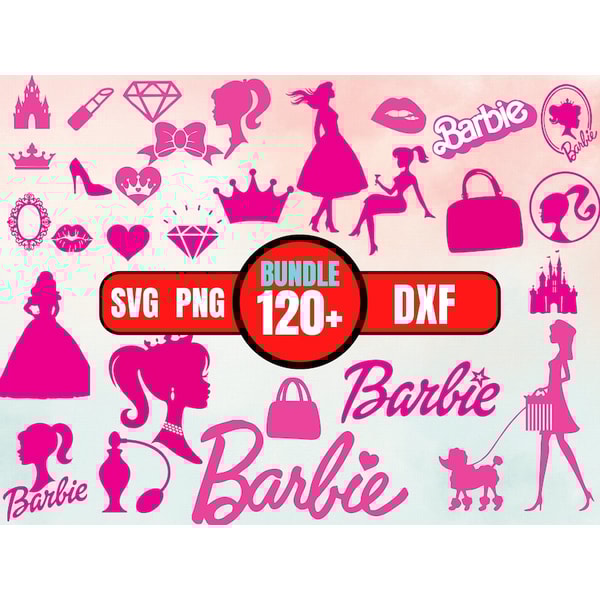 Barbie SVG, Barbie PNG, Barbie Logo, Barbie Clipart, Barbie | Inspire ...