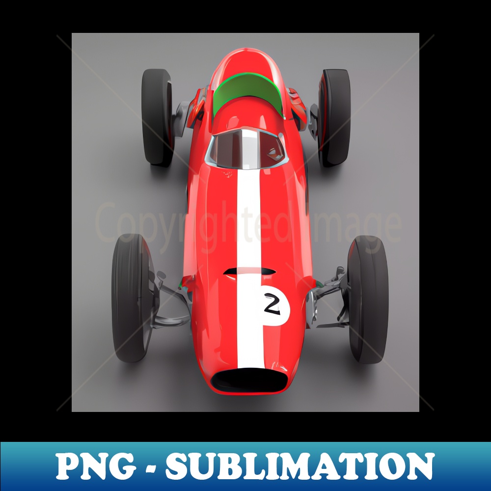 vintage red sports F1 sports car No2 - Stylish Sublimation D | Inspire ...