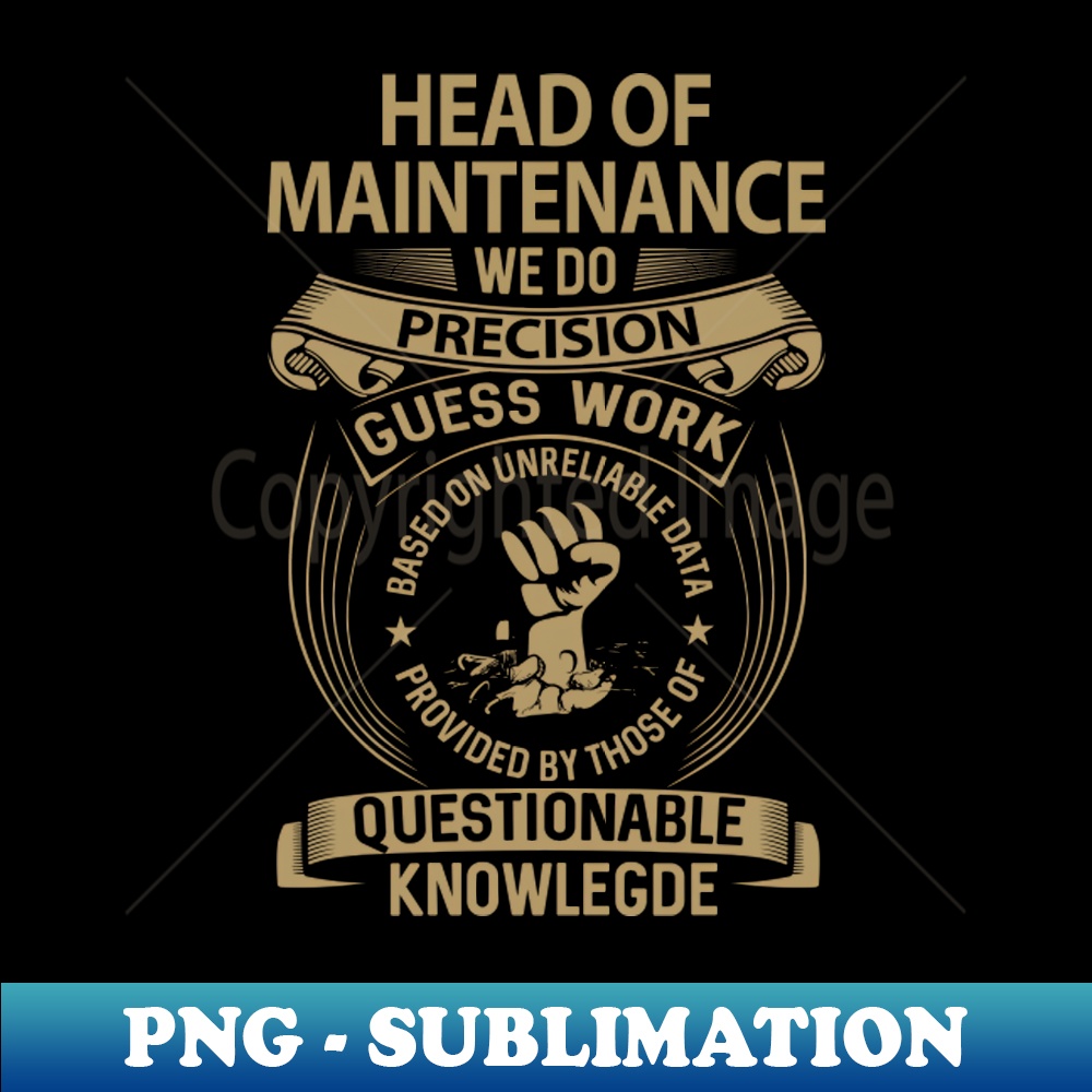 Head Of Maintenance - We Do Precision - High-Resolution PNG | Inspire ...
