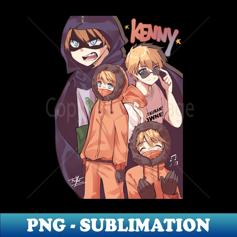 South park Kenny - Exclusive PNG Sublimation Download - Boos | Inspire ...