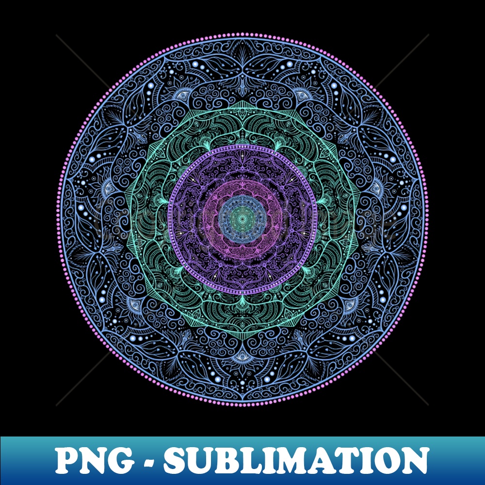 Vivid Mandala - Vintage Sublimation PNG Download - Unlock Vi | Inspire ...