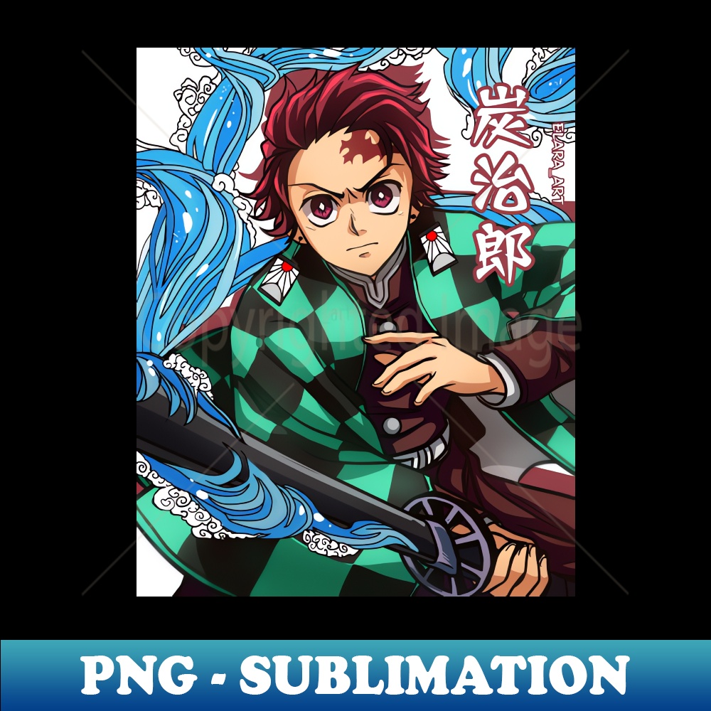 Tanjiro - Signature Sublimation PNG File - Create with Confi | Inspire ...