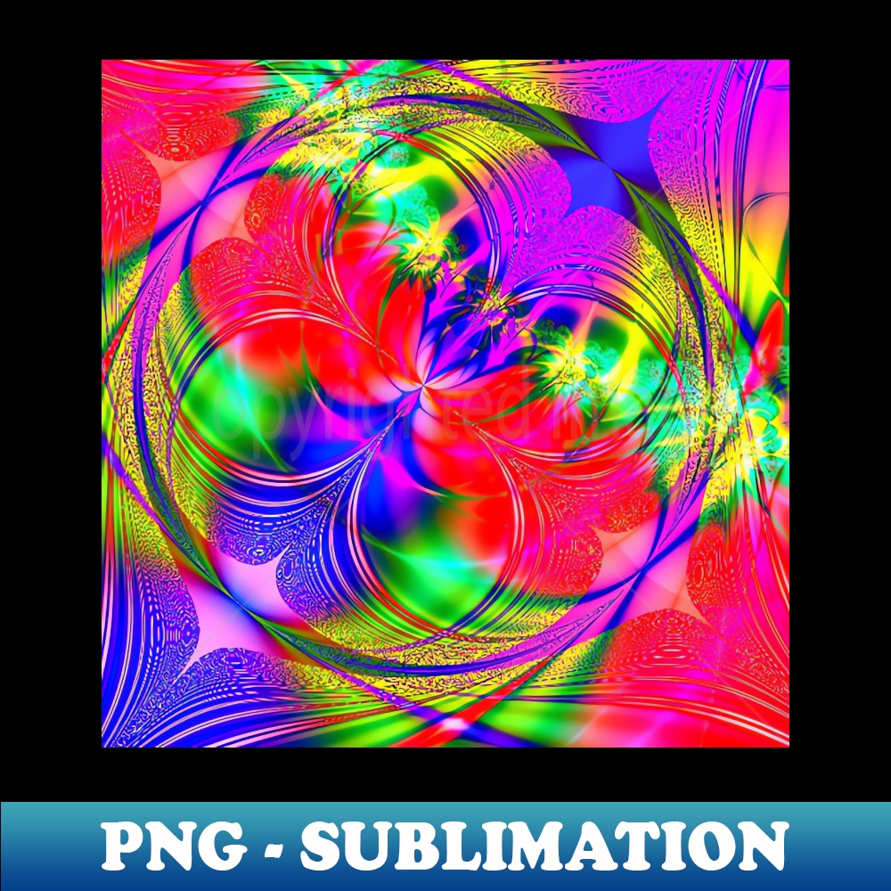 Psychedelic Red and Purple Multiline Design - Special Editio | Inspire ...