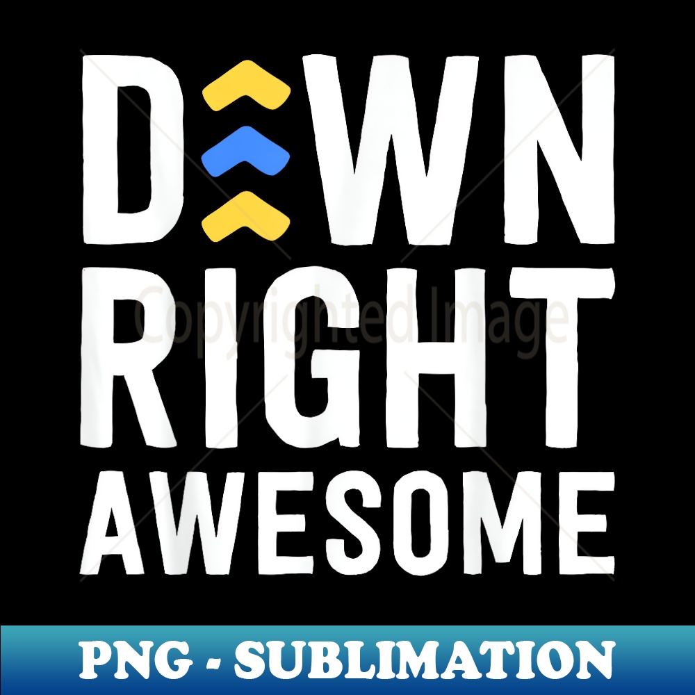 Down Right Awesome Down Syndrome Awareness Kid Arrows - PNG | Inspire ...