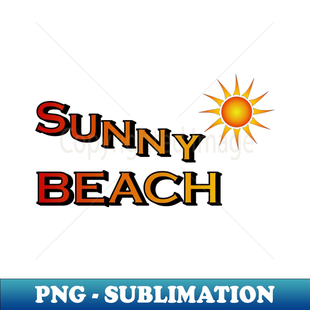 Sunny Beach - Sidni - PNG Transparent Digital Download File | Inspire ...