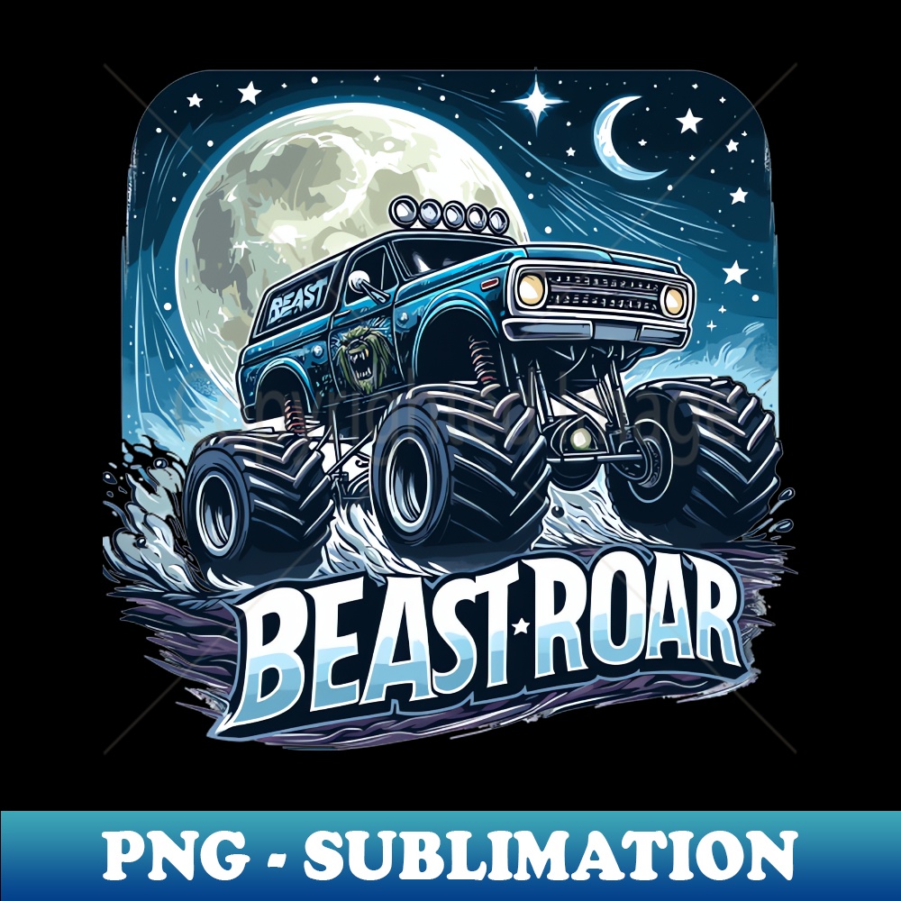Monster Truck - Premium Sublimation Digital Download - Revol | Inspire ...