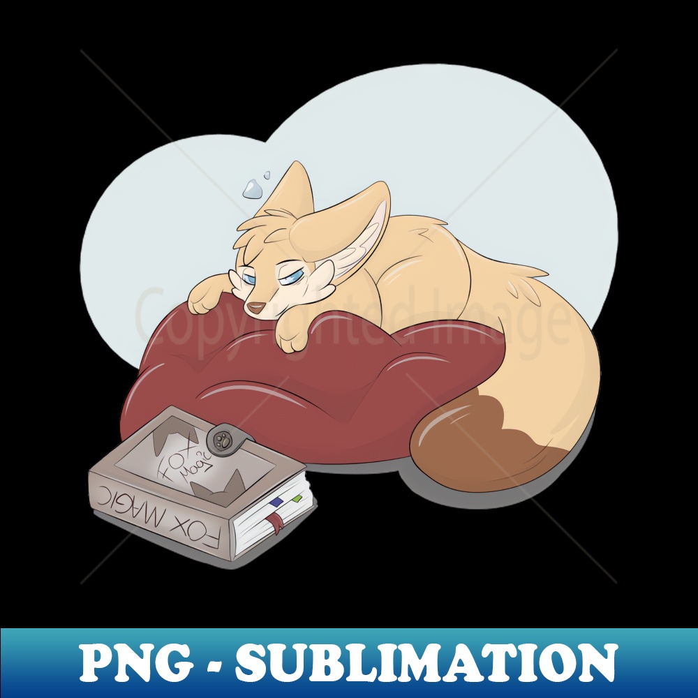 Fennec Fox with Magic Book - Digital Sublimation Download Fi | Inspire ...