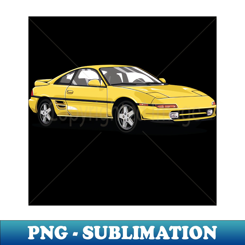Sorry Im Late Toyota MR2 Mk2 - Signature Sublimation PNG Fil | Inspire ...