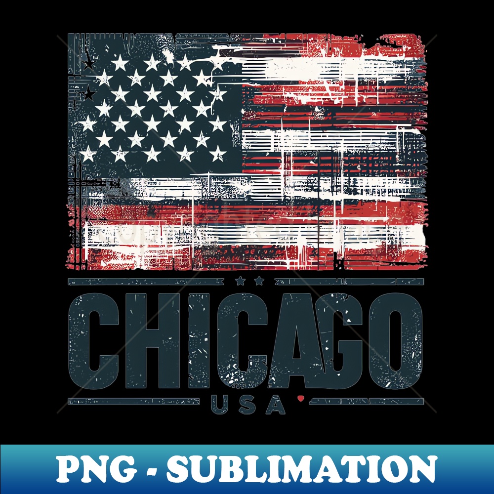 Chicago - PNG Transparent Digital Download File for Sublimat - Inspire ...