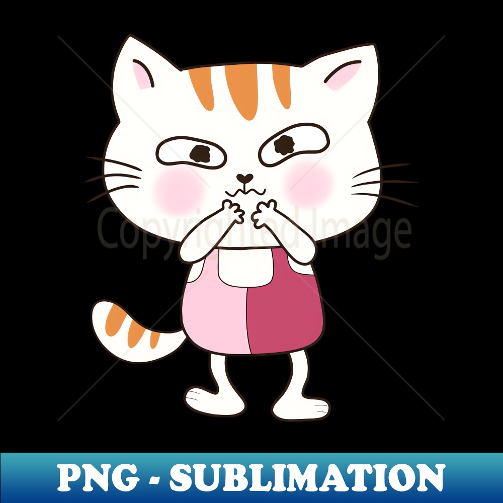 funny cat appeal face - Signature Sublimation PNG File - Per - Inspire ...