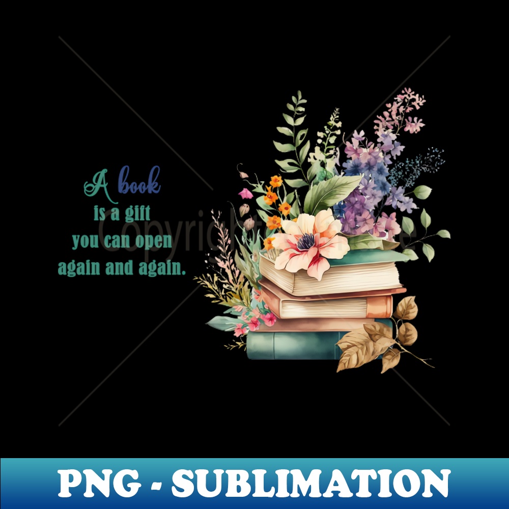 A Book Is A Gift You Can Open Again And Again - Vintage Subl | Inspire ...