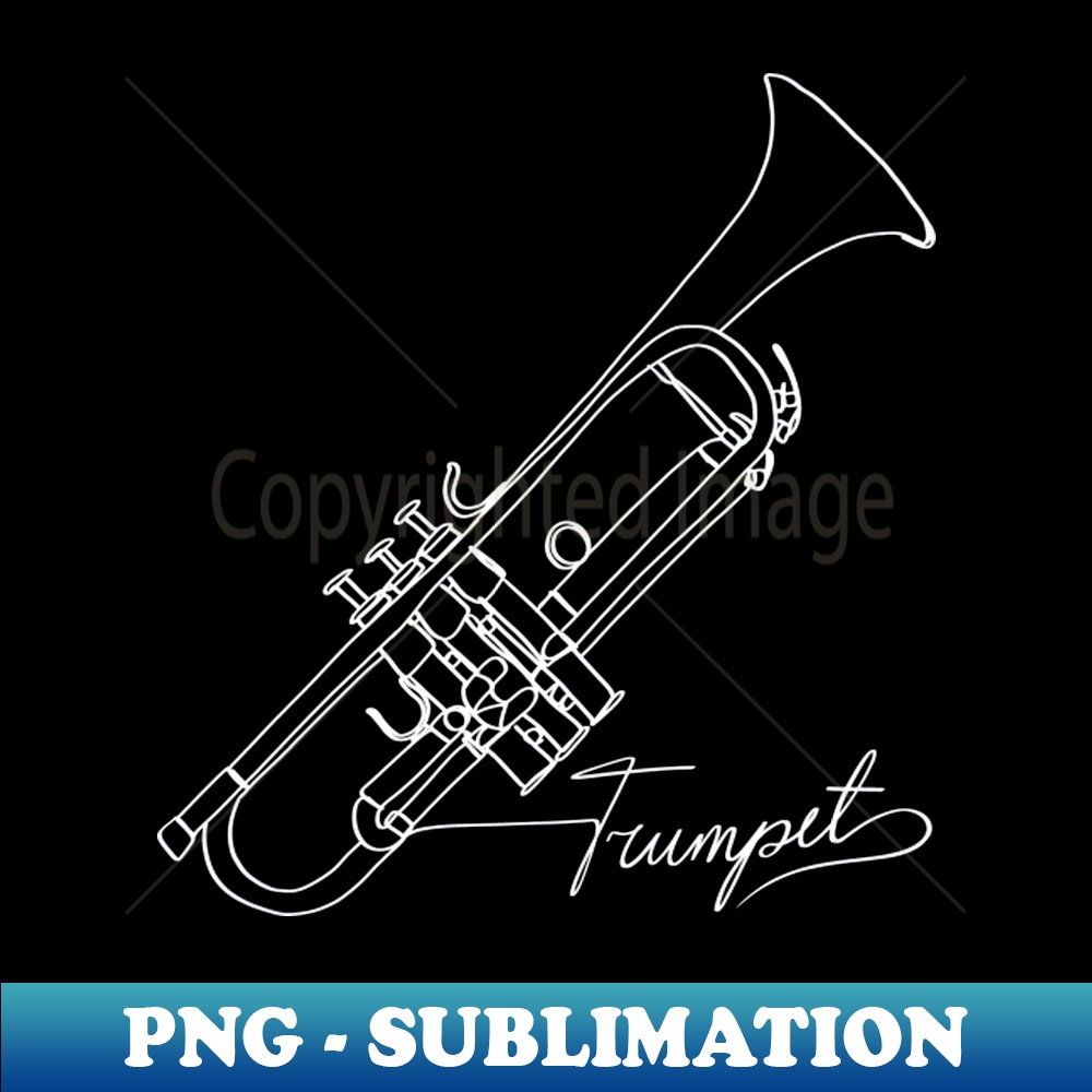 Trumpet Oneline Art - Trumpet Brass Instrument Trumpet Playe | Inspire ...