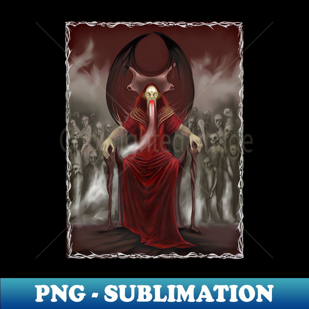 Blood Reign wh border by Justyna Koziczak - Decorative Subli | Inspire ...