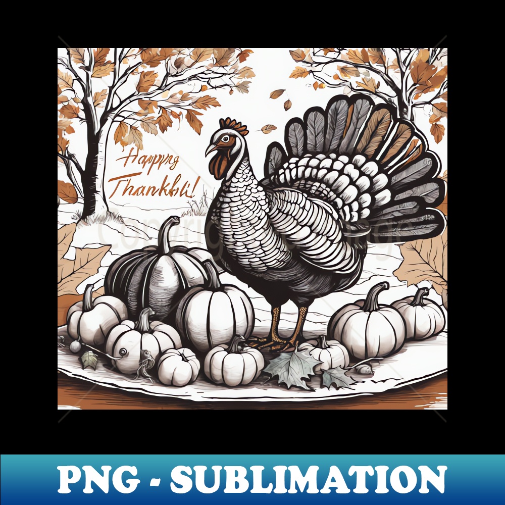 Turkey Trot Tales - Elegant Sublimation PNG Download - Unloc | Inspire ...