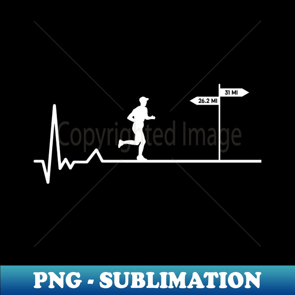 Marathoner Heartbeat Street Signs Miles - Ultramarathon Ultr - Inspire ...