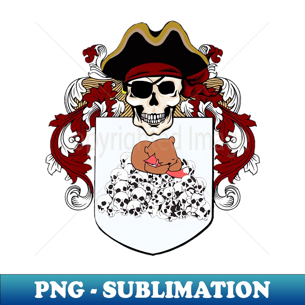 Pirate Crest - Signature Sublimation PNG File - Bring Your D | Inspire ...