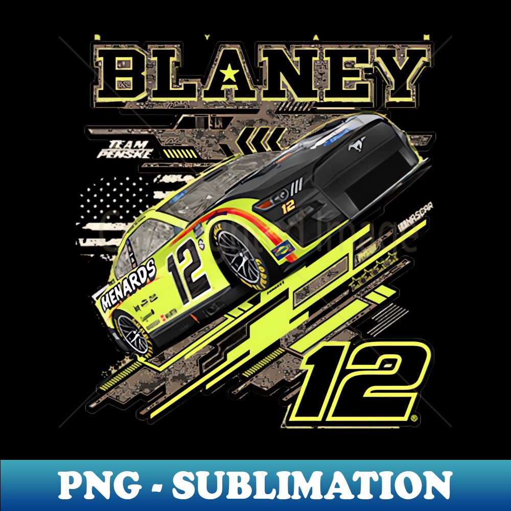 Ryan Blaney 12 Menards Camo - Signature Sublimation PNG File | Inspire ...