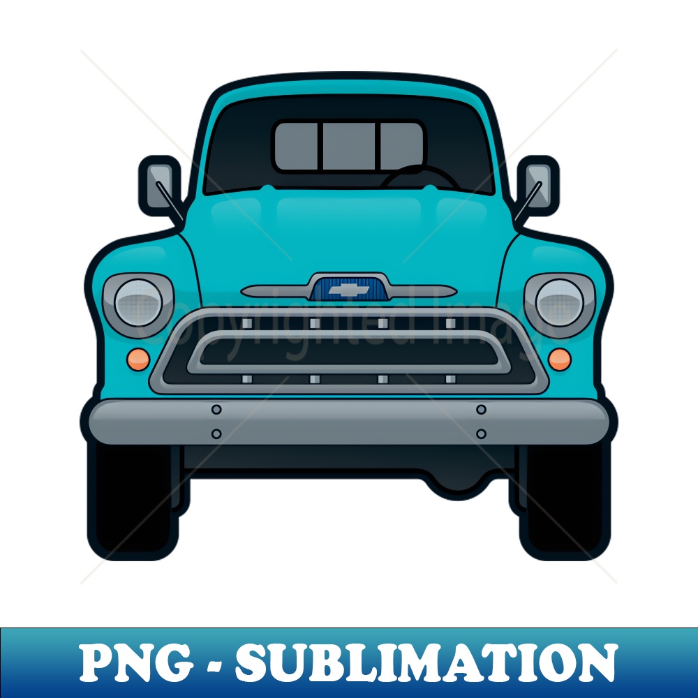 1957 Chevy Truck - Aesthetic Sublimation Digital File - Unle | Inspire ...