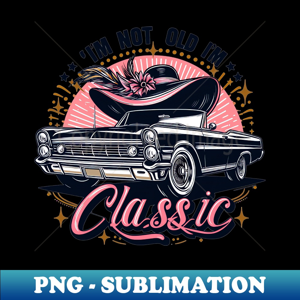 Classic Car - Instant Sublimation Digital Download - Unleash - Inspire ...