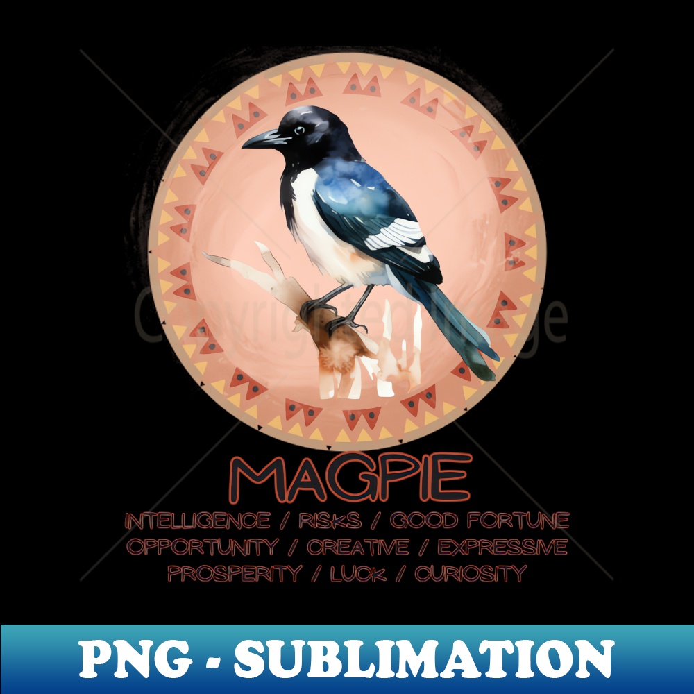 Spirit Power Animal Guide Totem MAGPIE Mascot Symbol - Creat | Inspire ...