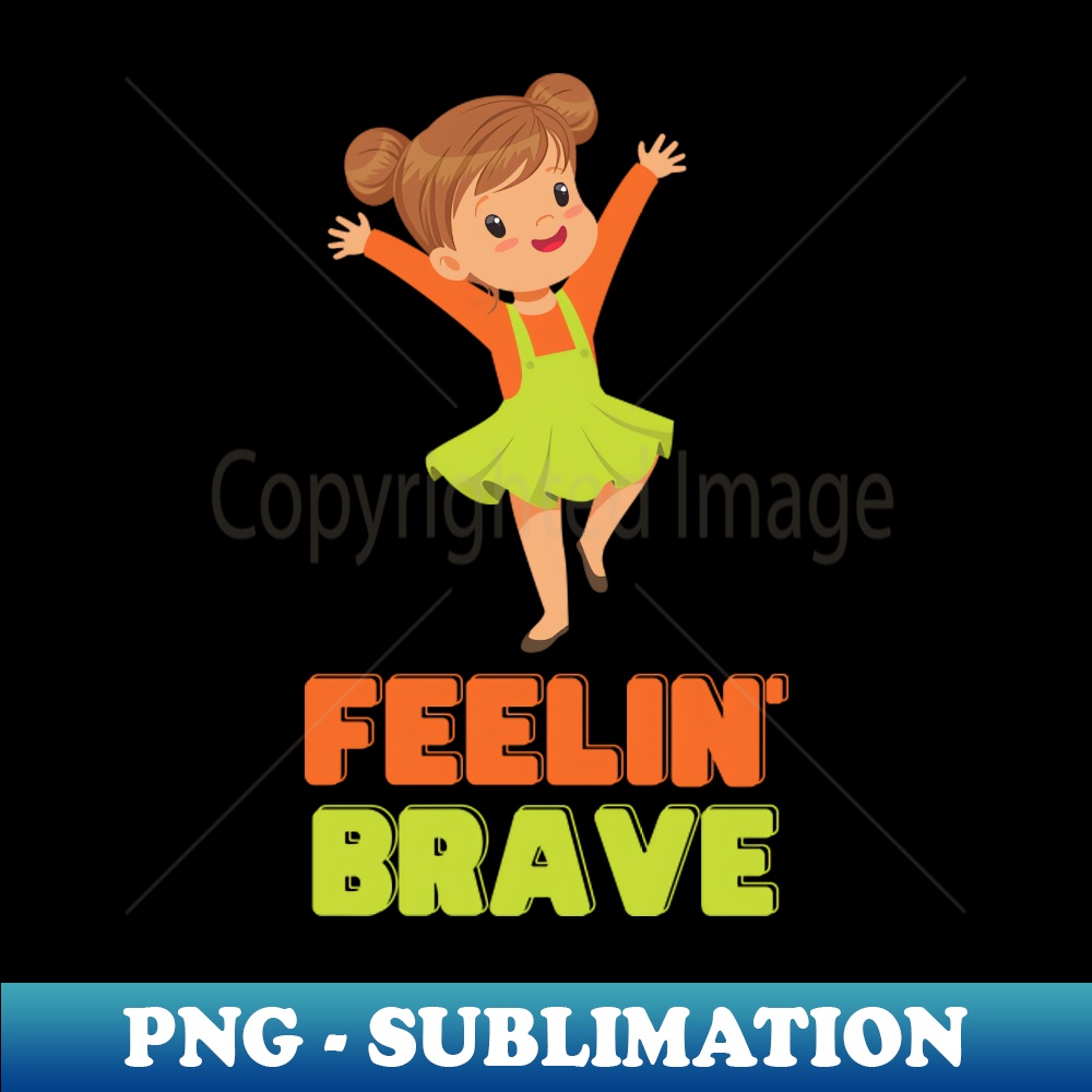 Happy brave girl - Special Edition Sublimation PNG File - Bo | Inspire ...