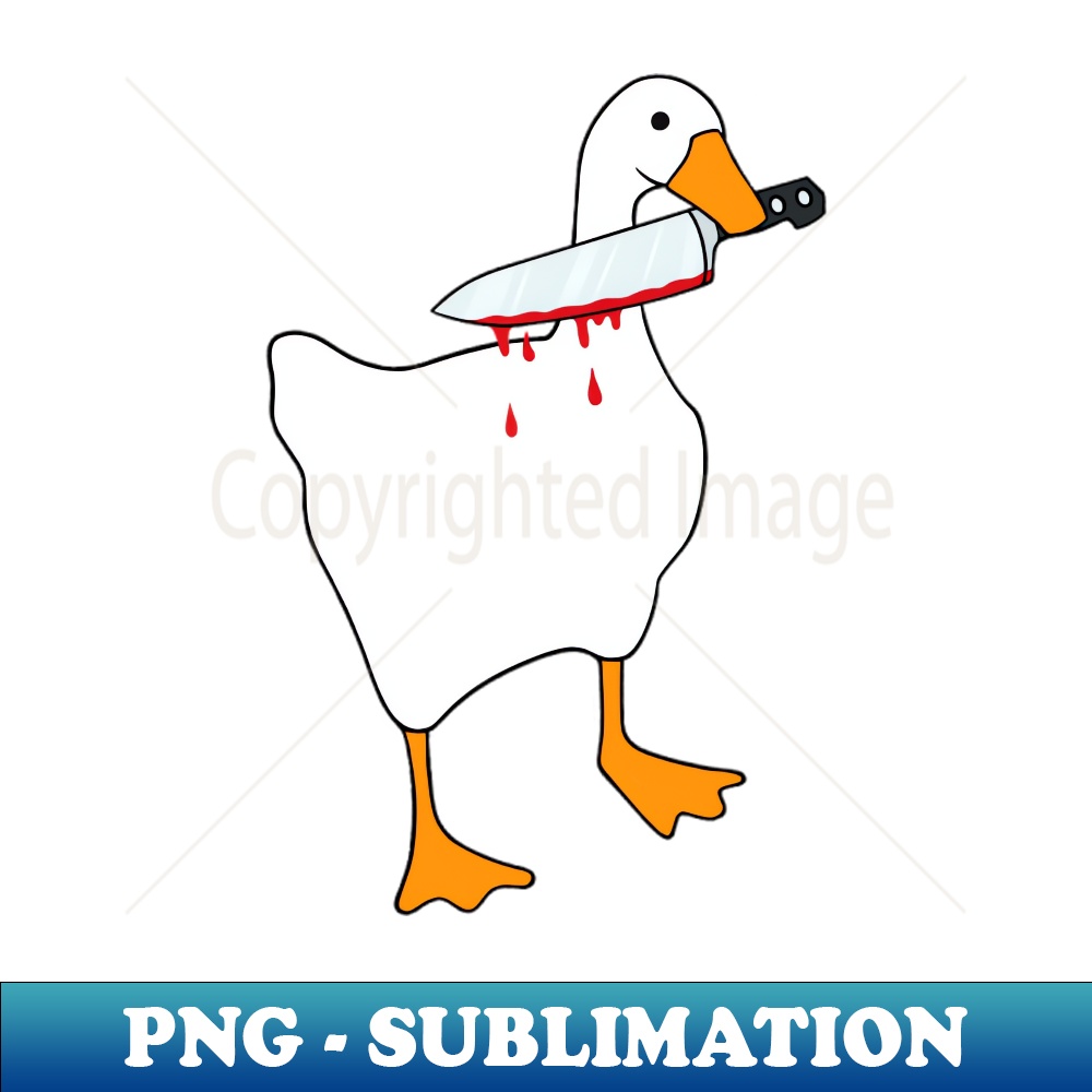 Goose with Knife - Signature Sublimation PNG File - Unleash | Inspire ...