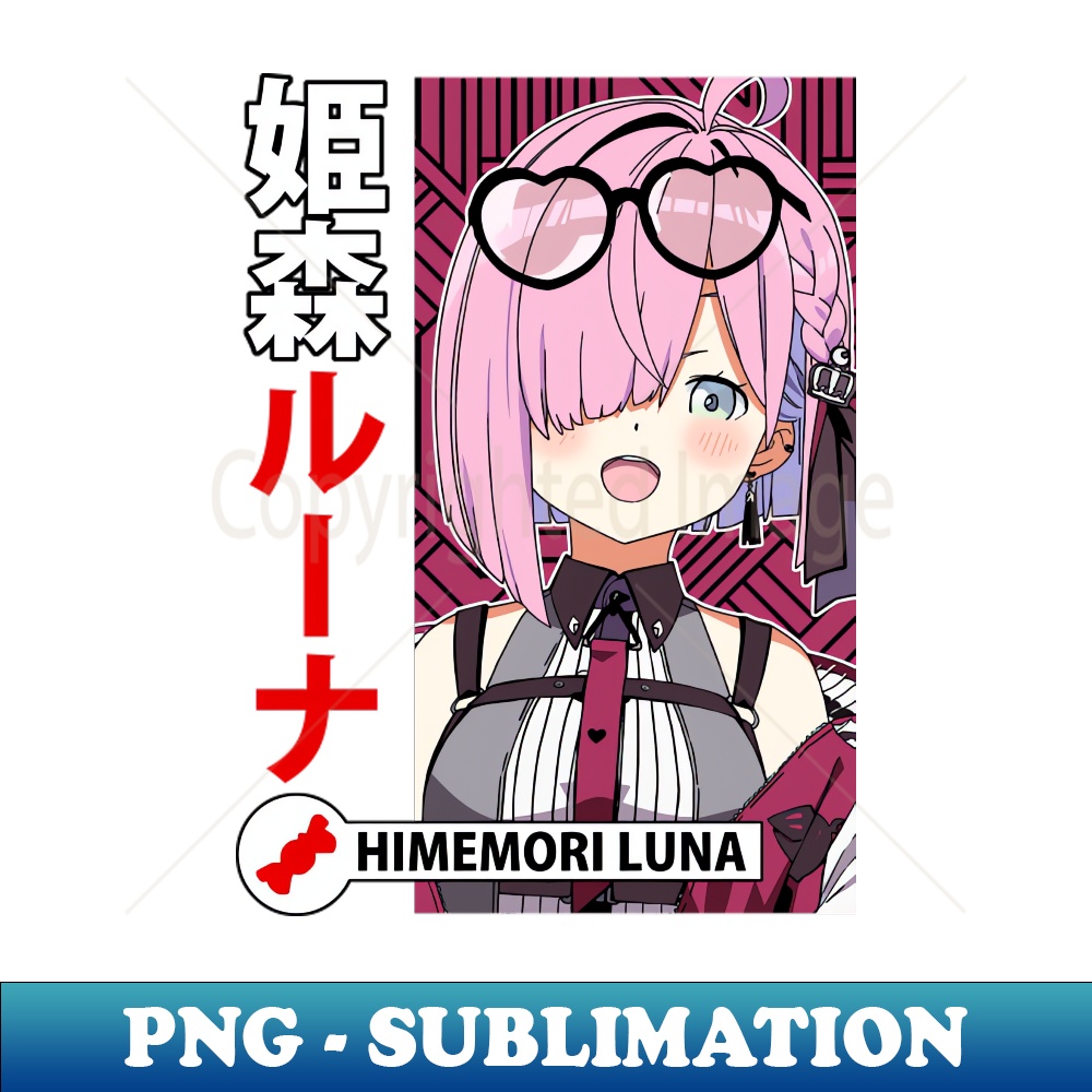 Himemori Luna Short Hair and Glasses - Modern Sublimation PN | Inspire ...